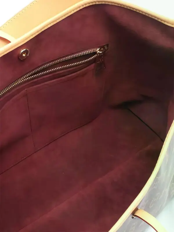 LOUIS VUITTON 2010's Mm Monogram Leather Shoulder Bag - Brown
