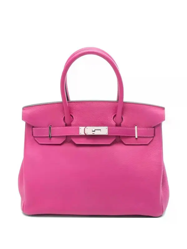 Hermès 2017 Leather Top Handle Handbag