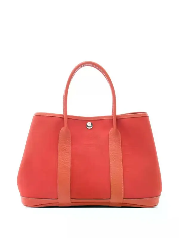 Hermès 2016 Tpm Garden Party Tote - Orange