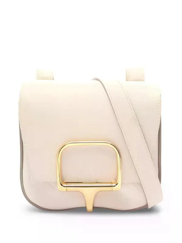 Hermès 2023 Mini Della Cavalleria Leather Shoulder Bag - Neutrals
