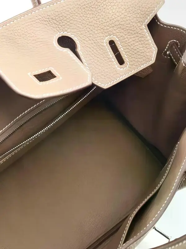Hermès 2022 25 Birkin Tote Bag - Neutrals