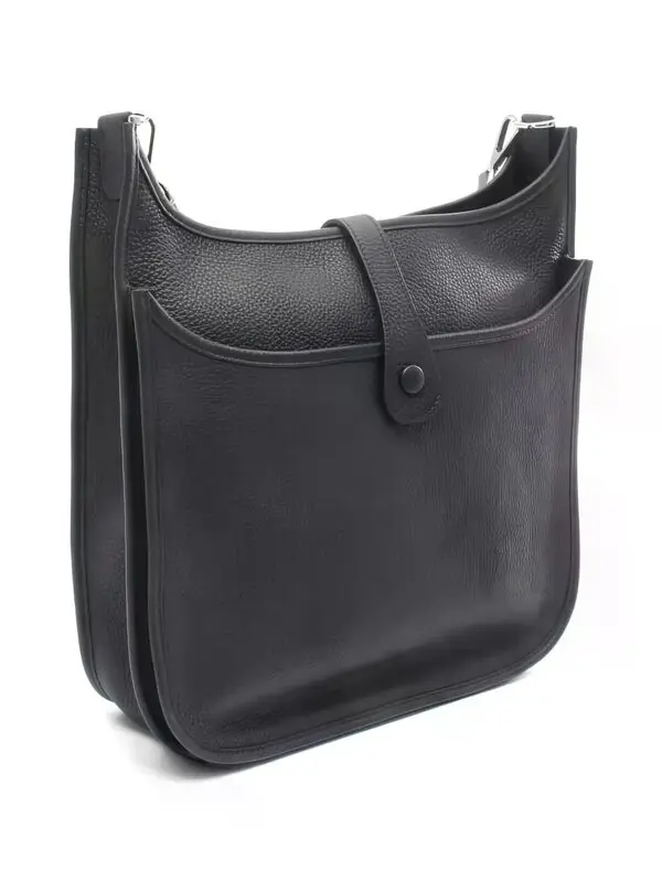 Hermès 2024 Gm Evelyn Iii Leather Shoulder Bag - Black
