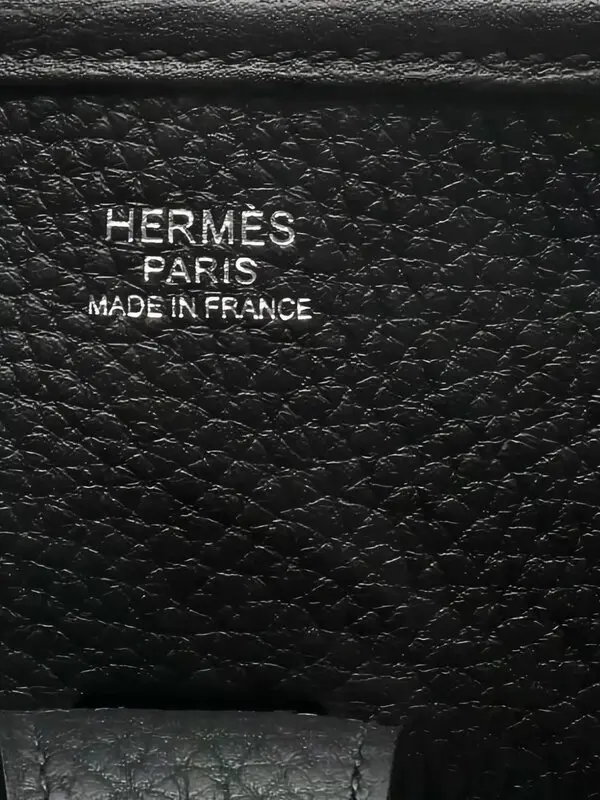 Hermès 2024 Gm Evelyn Iii Leather Shoulder Bag - Black