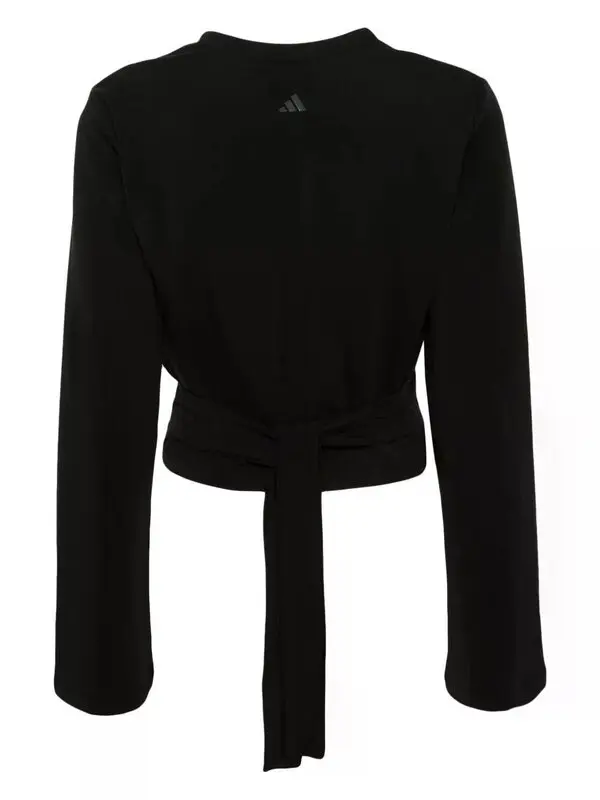 Adidas V-neck Wrap Sweatshirt