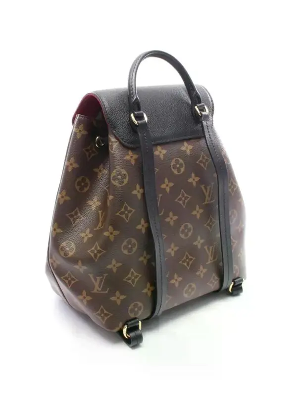 LOUIS VUITTON 2010s Montsouris Monogram Backpack - Brown