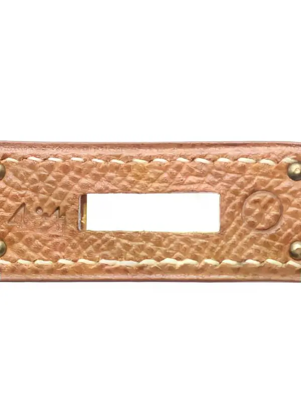 Hermès 1995 32 Kelly Top-handle Leather Tote - Neutrals