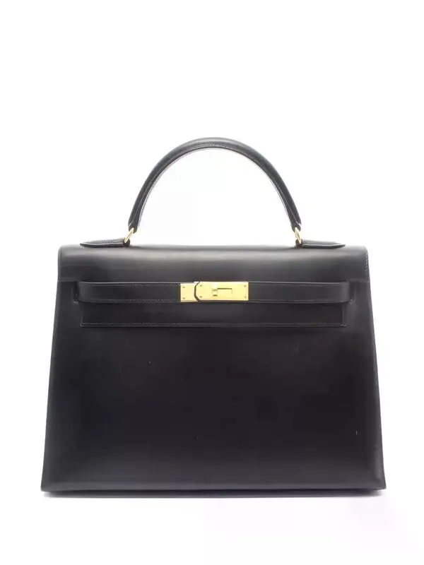 Hermès 1995 Kelly 32 Tote Bag - Black