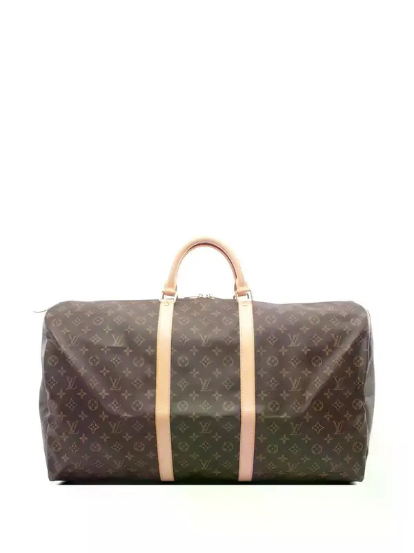 LOUIS VUITTON 2003 60 Keepall Monogram Boston Bag