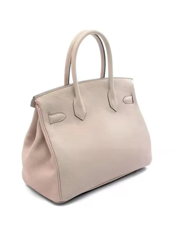 Hermès 2018 Grained Leather Tote Bag - Neutrals