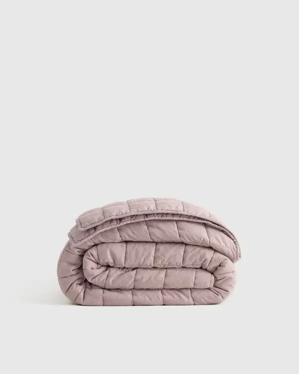 Quince Quilt Set - Dusty Mauve