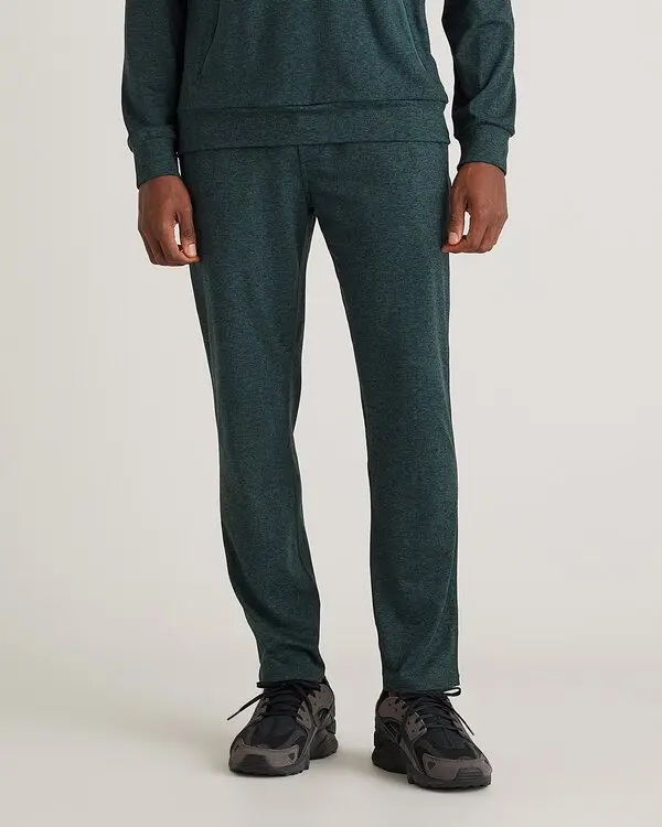 Quince Super Soft Performance Pants - Heather Green