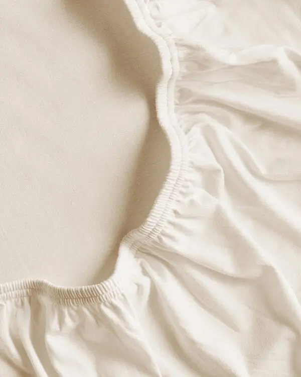 Quince Organic Jersey Sheet Set - Natural