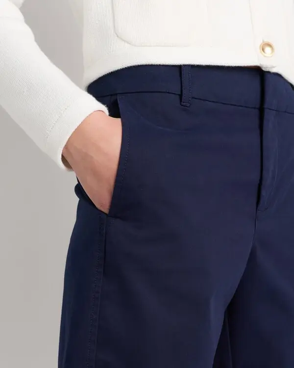 Quince Organic Stretch Cotton Chino Bermuda Shorts