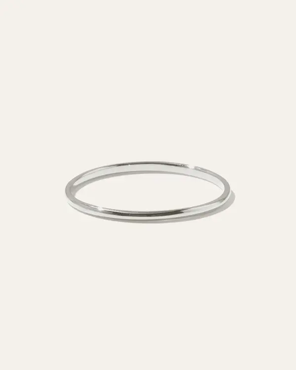 Quince 14k Stacker Ring - White Gold