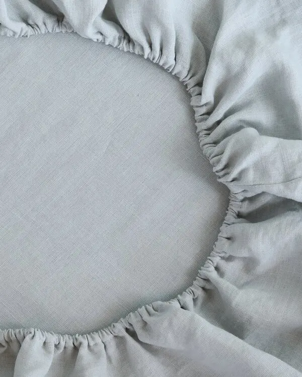 Quince Brushed Flannel Shirt - Mist/white