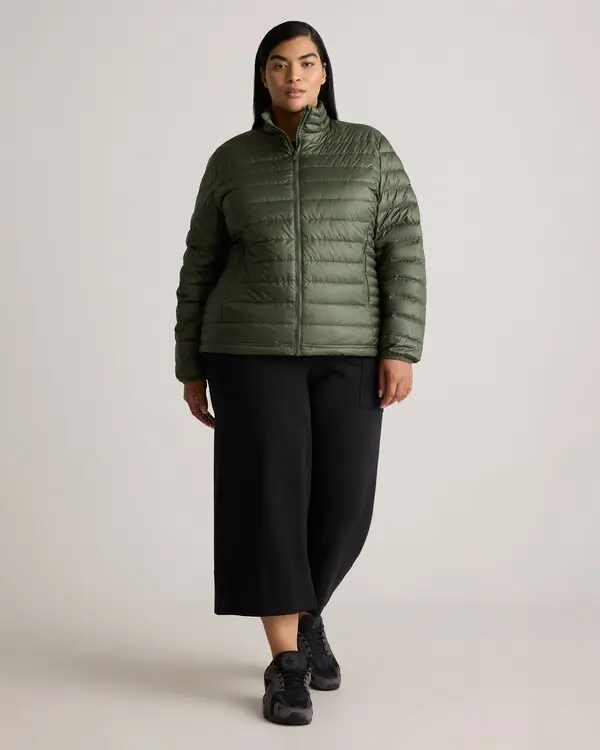 Quince Lightweight Down Packable Puffer Jacket - Loden