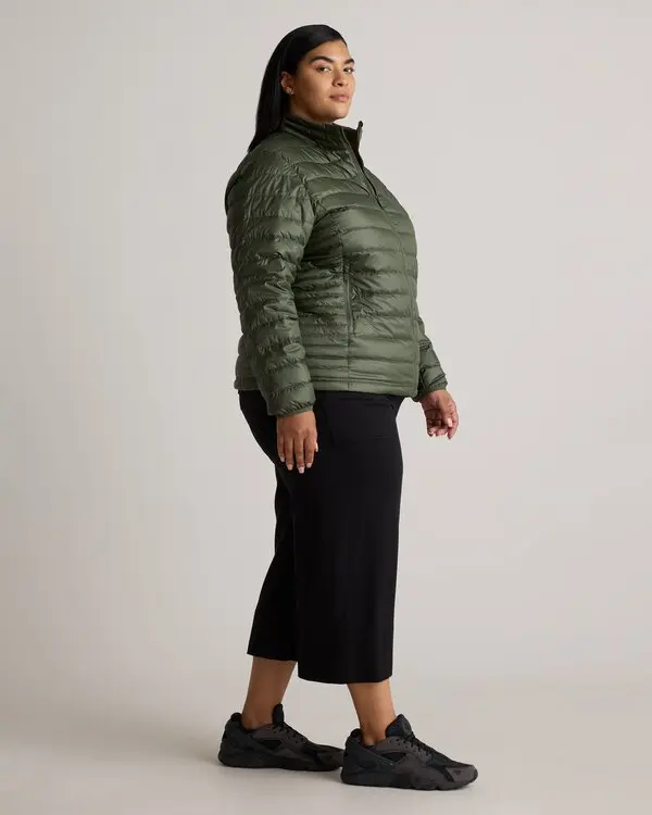 Quince Lightweight Down Packable Puffer Jacket - Loden