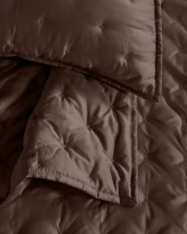 Quince European Linen Quilt - Espresso