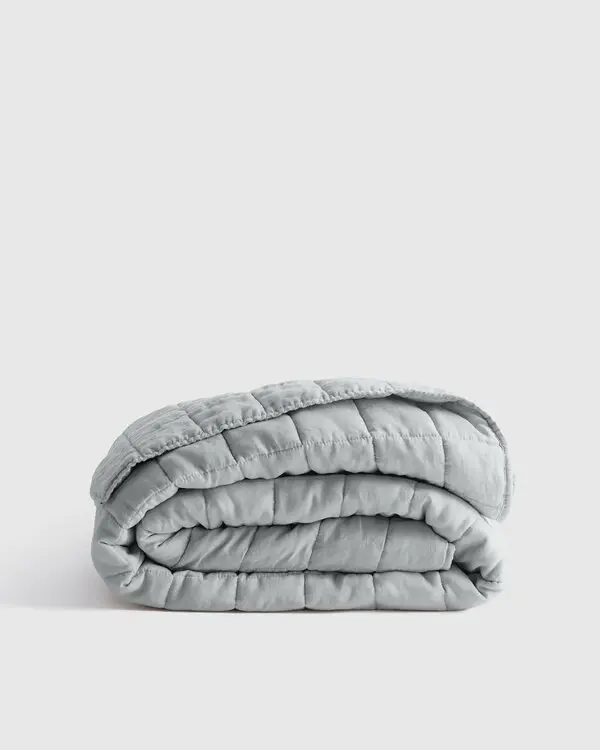 Quince European Linen Quilt - Mist
