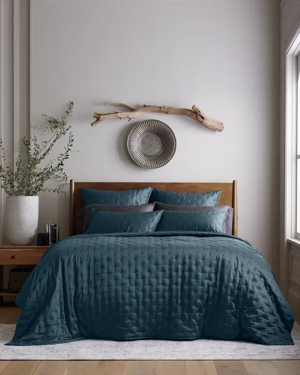Quince Bamboo Dream Quilt Set - Nightfall