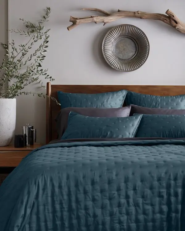 Quince Bamboo Dream Quilt Set - Nightfall