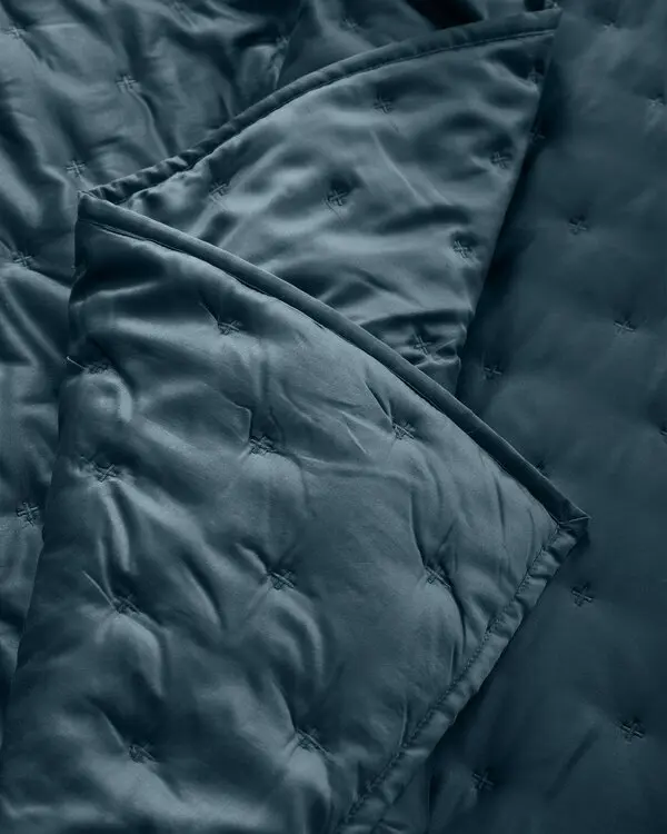 Quince Bamboo Dream Quilt Set - Nightfall