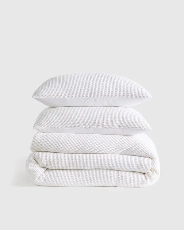 Quince Gauze Blanket - White