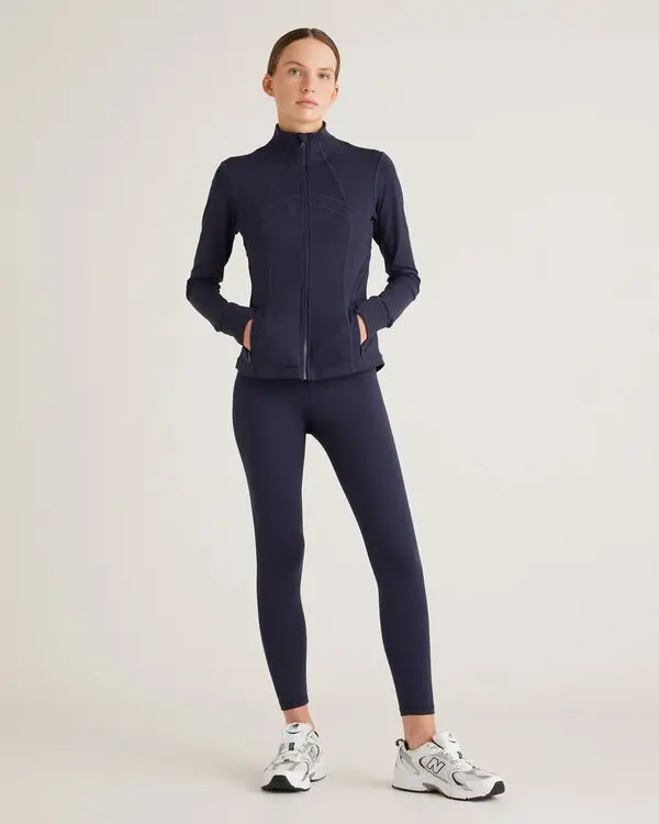 Quince Ultra-form Slim Fit Jacket - Deep Navy