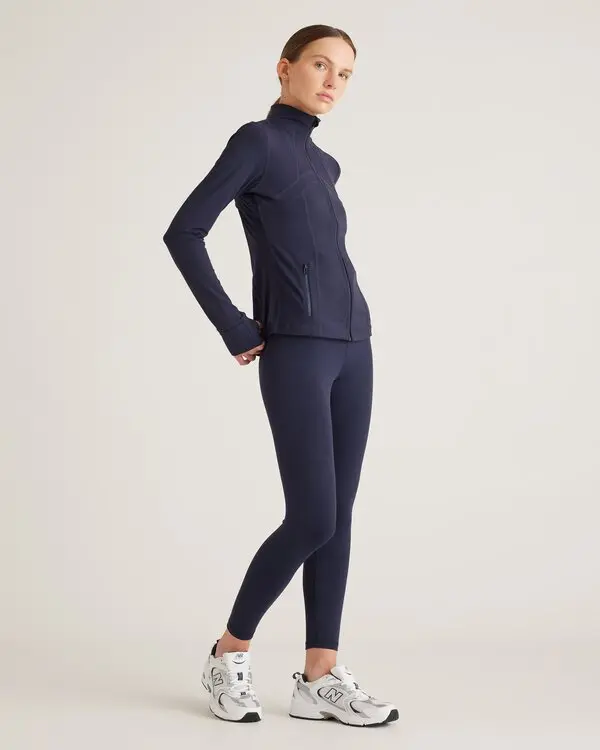 Quince Ultra-form Slim Fit Jacket - Deep Navy