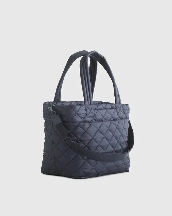 Quince Transit Quilted Carry-all Tote - Navy