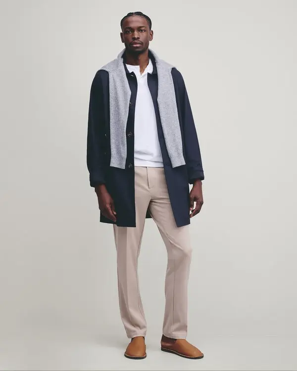 Quince Tapered Lounge/work Pants - Sand Dune
