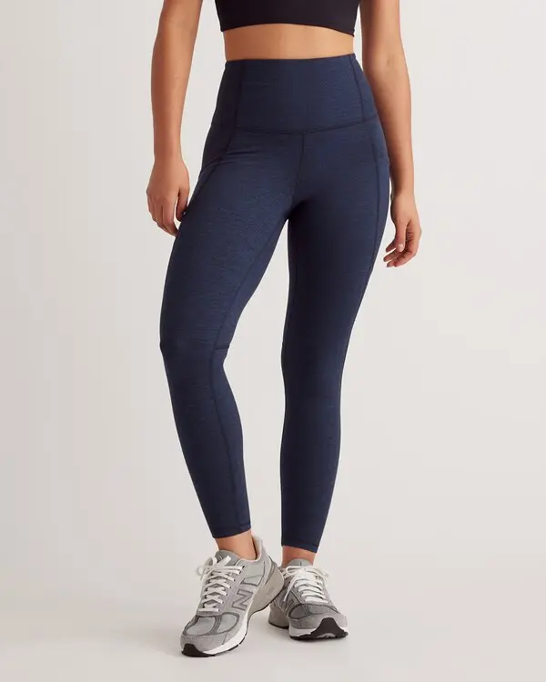 Quince Ultra-soft Performance Pocket Legging - Heather Navy