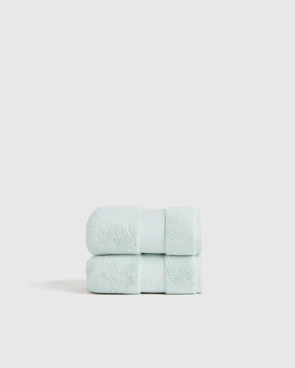 Quince Turkish Ultra Plush Hand Towel - Mist