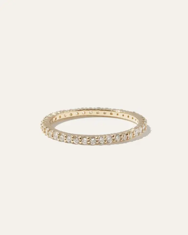 Quince Diamond Eternity Ring - Yellow Gold
