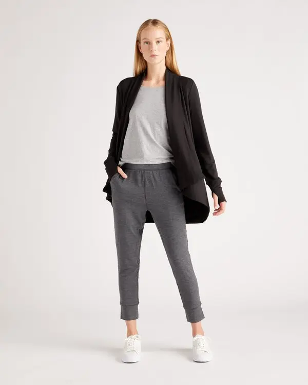 Quince French Terry Modal Cardigan