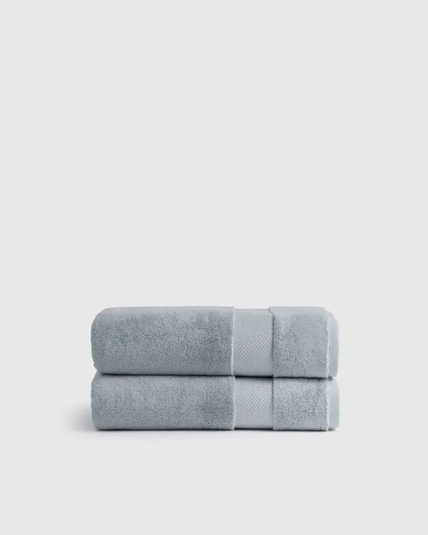 Quince Turkish Ultra Plush Bath Towel - Shore