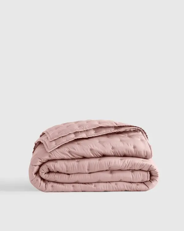Quince Bamboo Dream Quilt - Fig