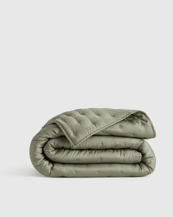 Quince Bamboo Dream Quilt - Sage