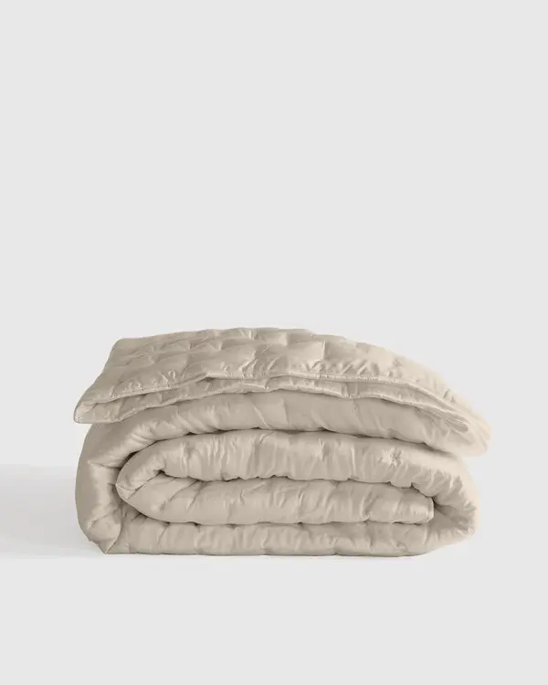 Quince Bamboo Dream Quilt - Sand