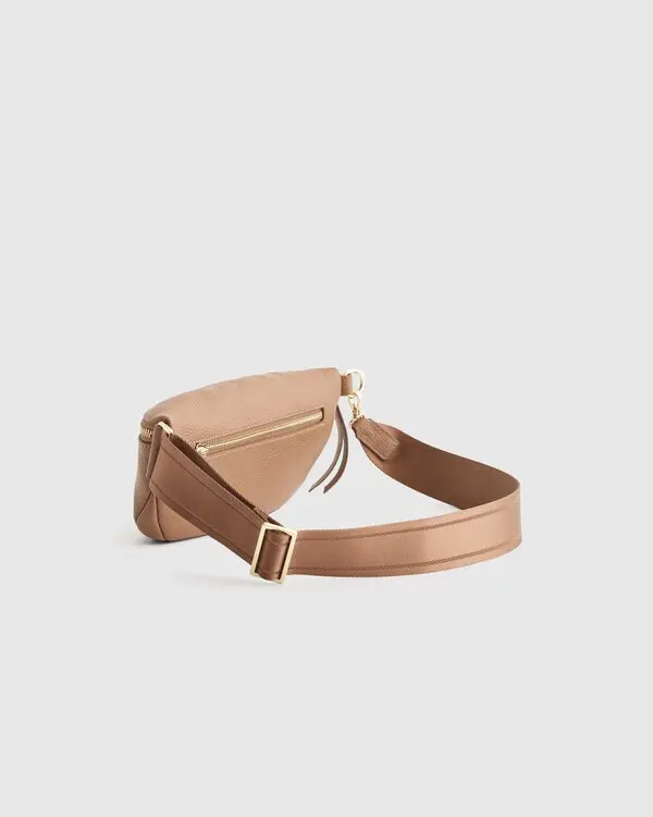 Quince Quinn Sling Bag - Cognac