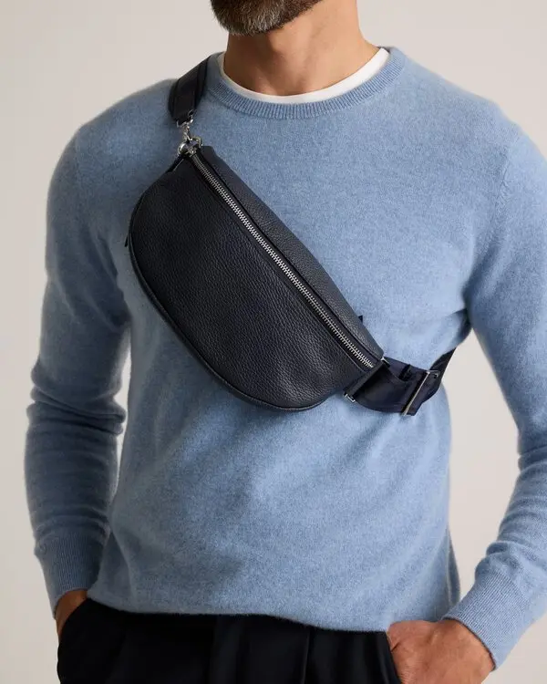 Quince Quinn Sling Bag - Navy