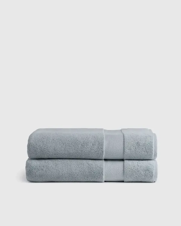 Quince Turkish Ultra Plush Bath Sheet - Shore