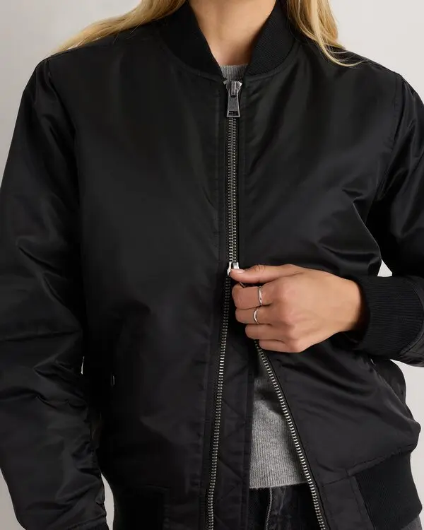 Quince Flight Nylon Bomber Jacket