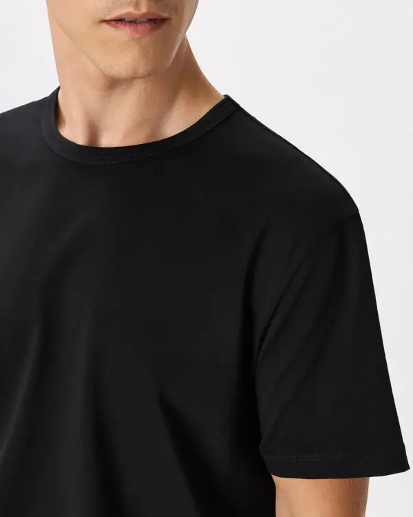 Quince Japanese Lotus T-shirt - Black