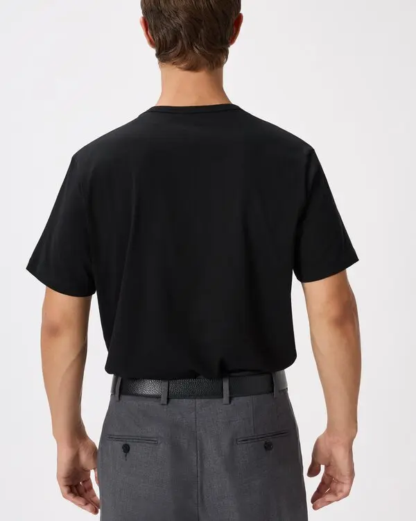 Quince Japanese Lotus T-shirt - Black