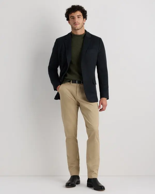 Quince Cashmere Blazer - Heather Graphite