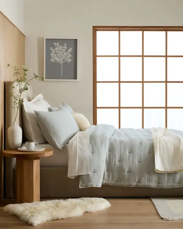 Quince Gauze Dream Quilt - Mist