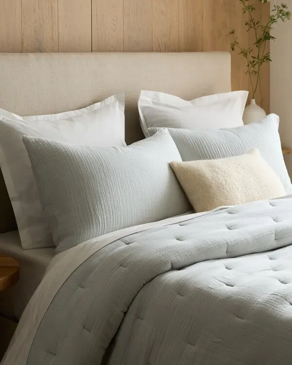 Quince Gauze Dream Quilt - Mist