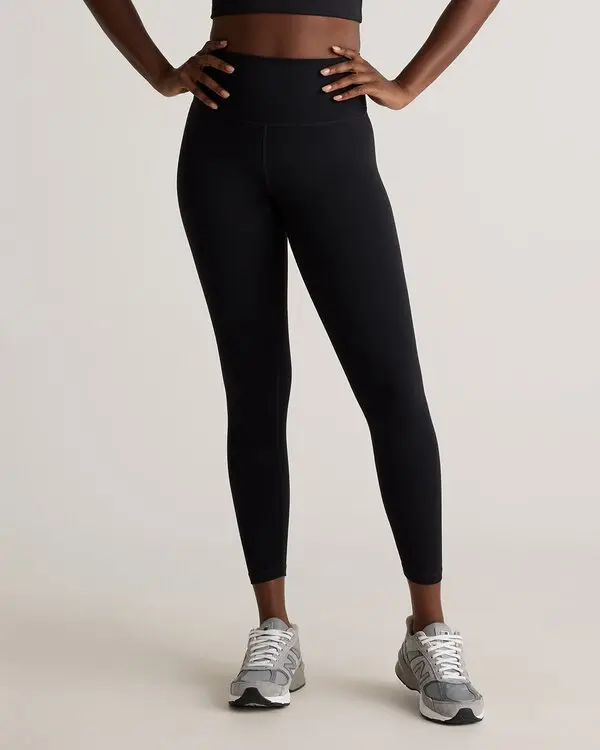 Quince Power-up High-rise Training Legging - Black