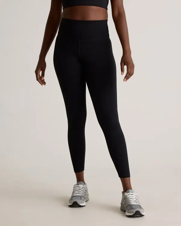 Quince Power-up High-rise Training Legging - Black